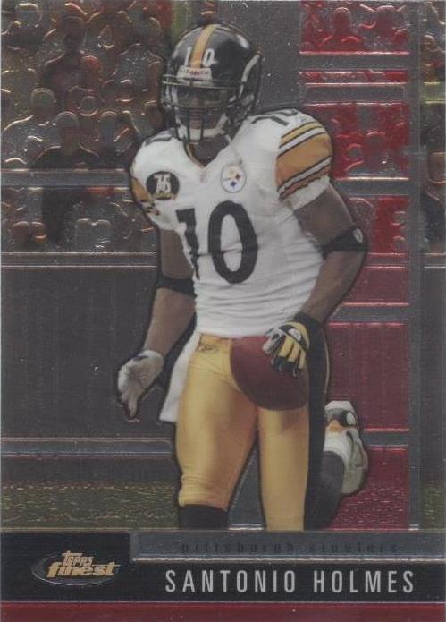 2008 Topps Finest - Santonio Holmes #74 for sale online | eBay