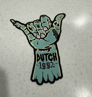 New Dutch Bros Sticker October 23rd 2024 Dutch 1992 Zombie Hand Hang ...