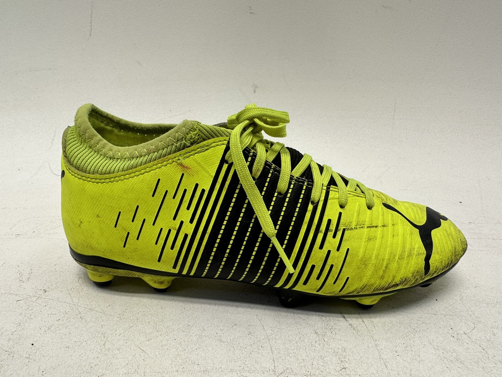 Puma Future Z 4.1 FG AG 106400-01 Neon Yellow Unisex Soccer Cleats Size ...