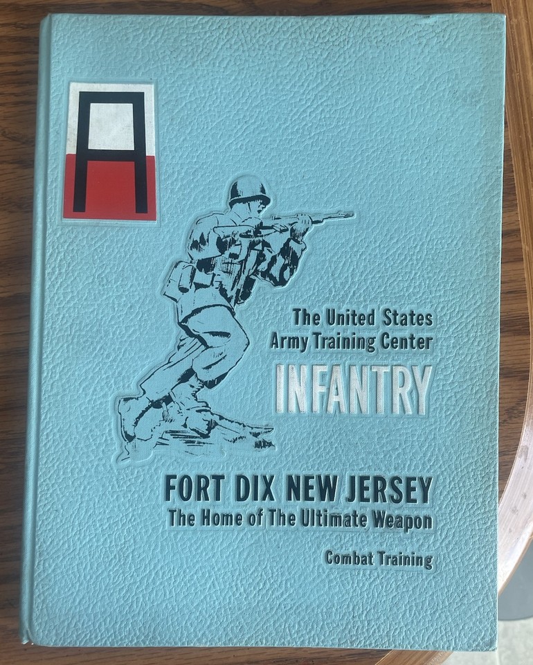 US 1st Army Basic Training Book Fort Dix NJ 1968 Vietnam Era | eBay