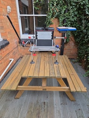 Fishing Seat Box Rive with Accessories Octoplus With Foot Plate Feeder ...