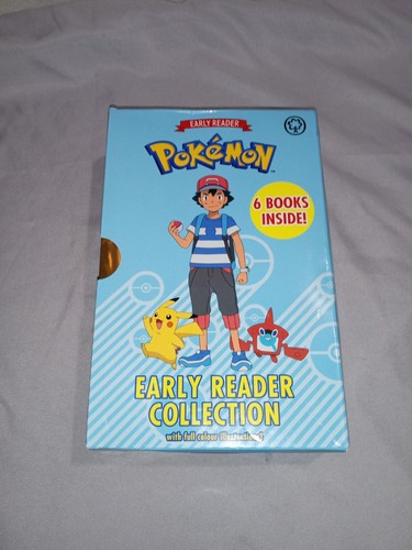 Official Pokemon Early Reader 6 Books Box Collection Set Full Color ...