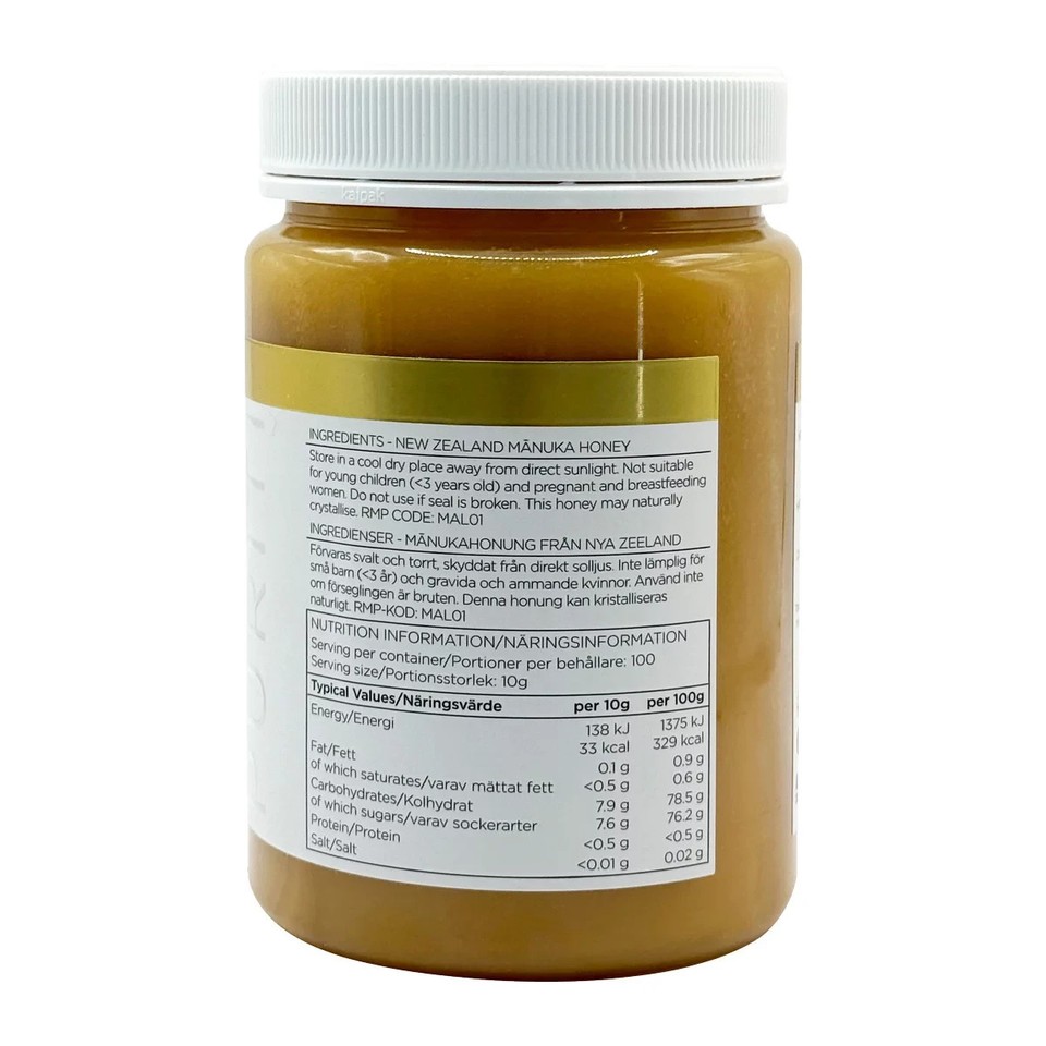 Puriti Manuka Honey Premium New Zealand 10+ UMF With 263+ MGO Traceable ...