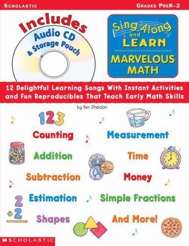 Sing along and Learn : Marvelous Math - 12 Delightful Learning Songs ...