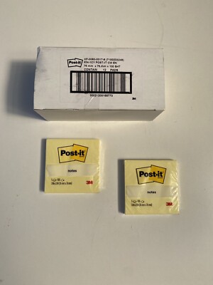 Post-it 3M Notes 76 x 76mm Yellow Pack of 12 654 | eBay Australia