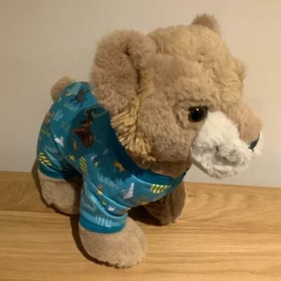 BUILD A BEAR FACTORY DISNEY LION KING YOUNG SIMBA & SLEEPER WITH SOUND ...