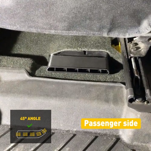 Car Rear Air Deflectors Air AC Vent Extension Kit for 2014-2019 ...