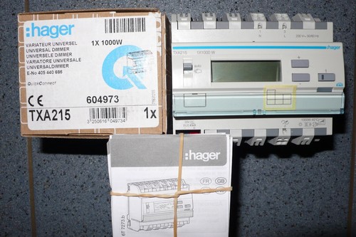 HAGER TXA215 Module de sortie pour l'éclairage variable, VARIATEUR ...