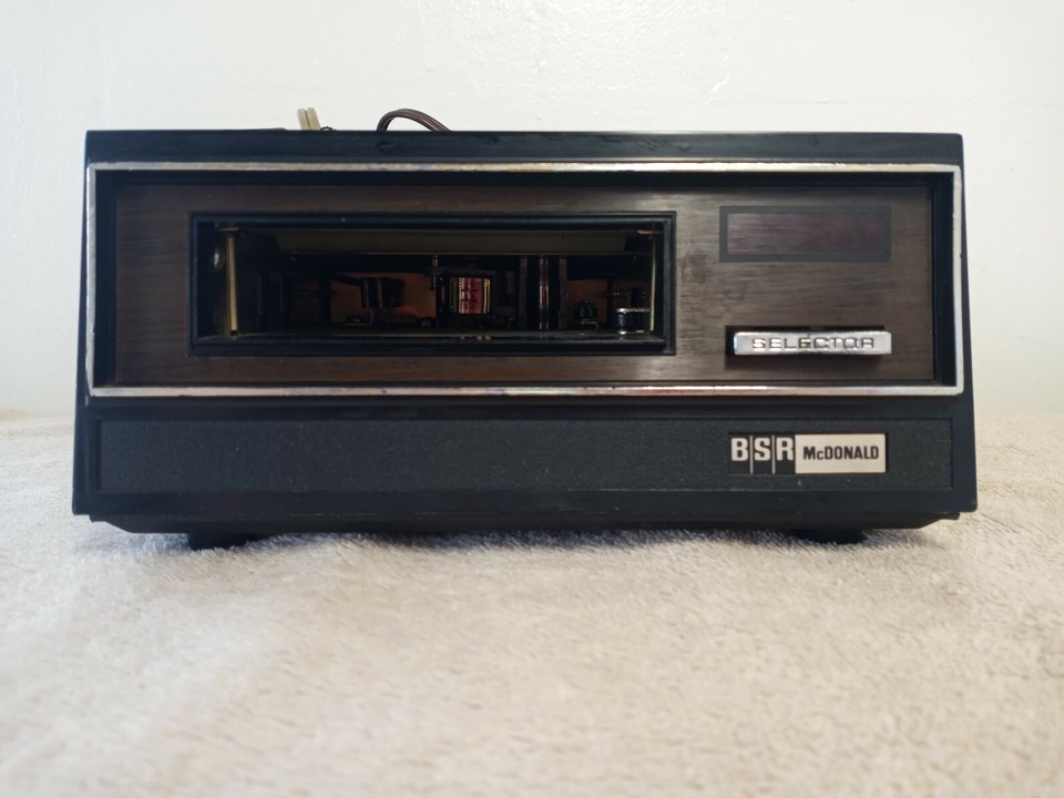 BSR - McDonald - Model- TD8S-3 8-Track UNTESTED | eBay