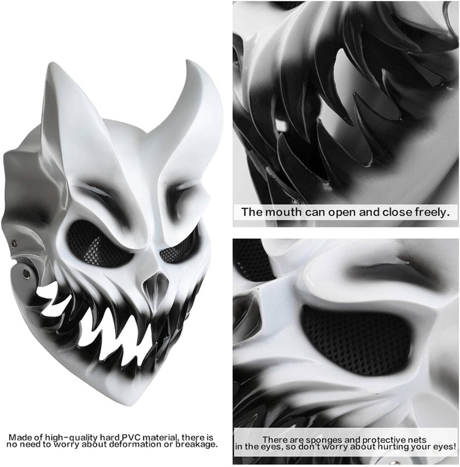 Demon Resin Mask Slaughter To Prevail Devil Darkness Demolisher Costume ...