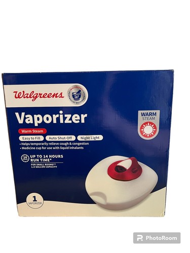 NIB Walgreens 1.0 Gal. Electric Warm Steam Vaporizer w/Night Light | eBay