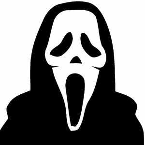 Scream 1 2 3 4 Vinyl Decal Bumper Sticker Neve Campbell Courtney Cox ...