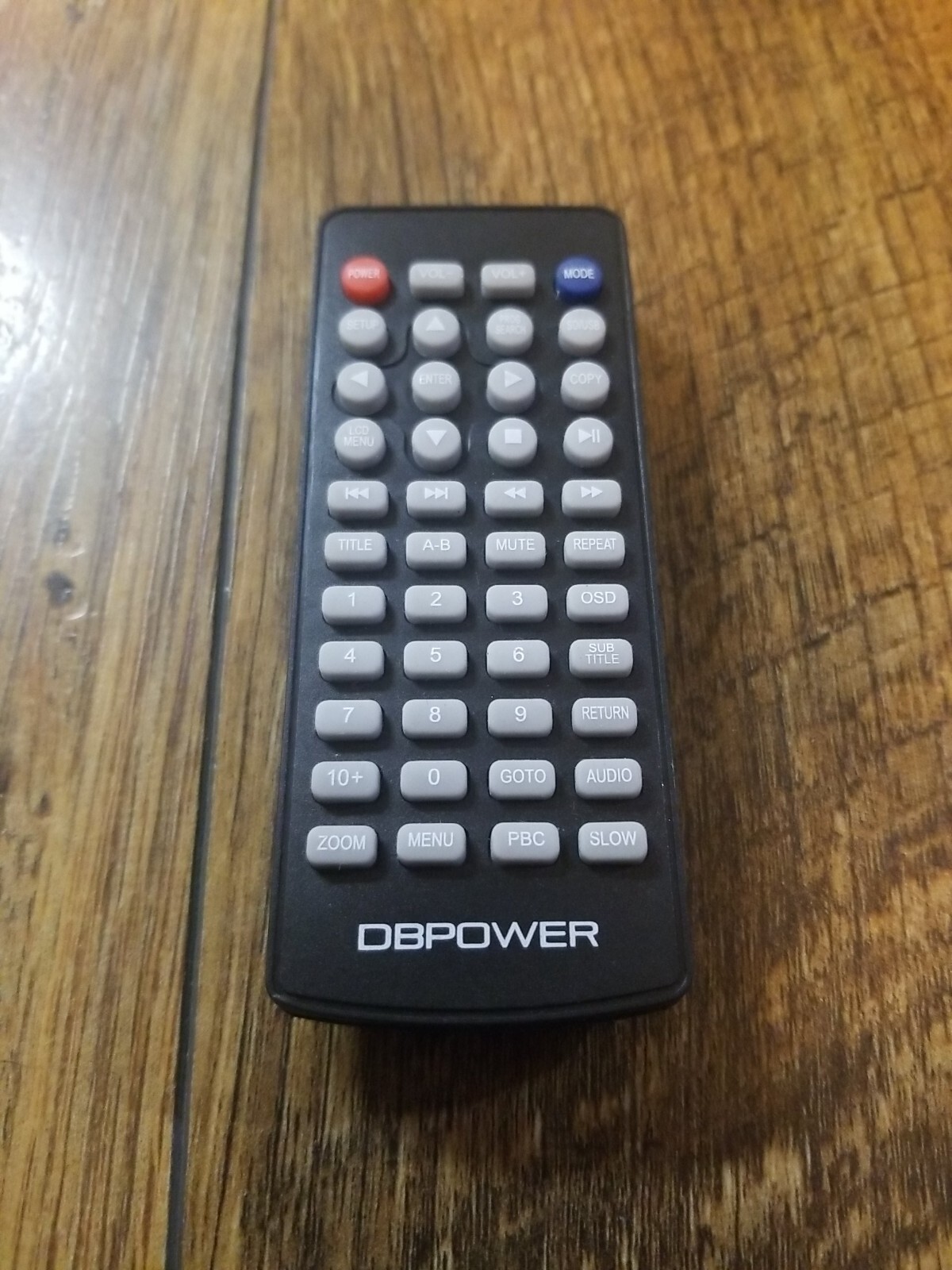 Genuine DBPOWER Remote Control for 9.5" 10.5" and 14" Portable DVD ...
