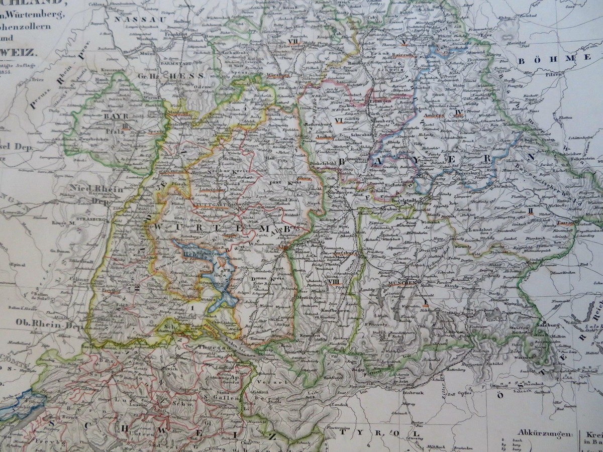 Map Of Switzerland And Germany With Cities 4 Countries Private Tour: