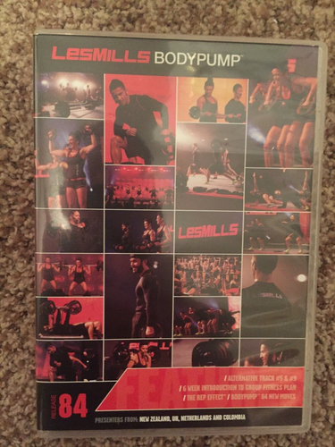 Les Mills BODYPUMP 84 DVD, music, Notes body pump. Partial kit | eBay
