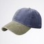 Pigment Dyed Baseball Ball Cap Washed 2Two Tone Cotton Vintage Hat Dad ...