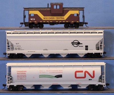 HO Wisconsin Central Caboose MO-PAC ACF Centerflow Canadian National ...