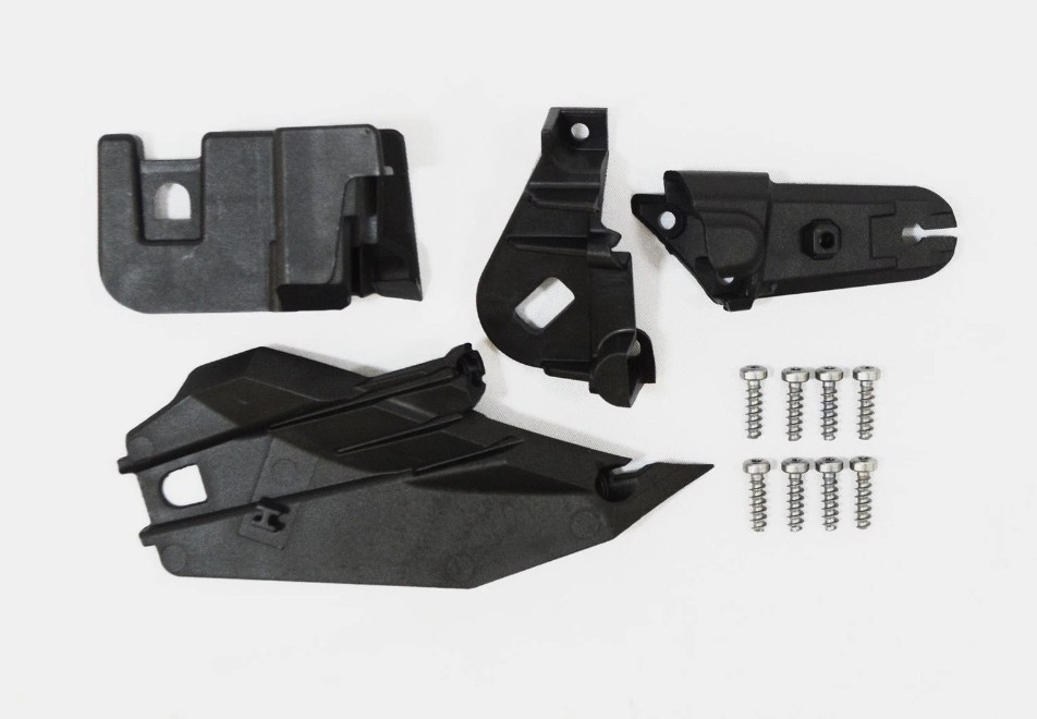 Left Headlight Bracket for Vauxhall For Corsa E 2014 2018 ABS 13453623 ...