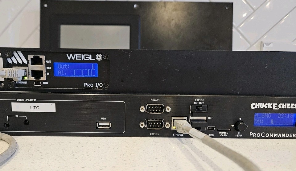 Chuck E Cheese Animatronic Controller Weigl Pro Commander | eBay