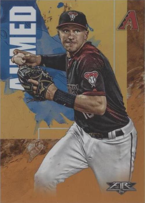 2019 Topps Fire - Nick Ahmed #54 Orange /299 for sale online | eBay