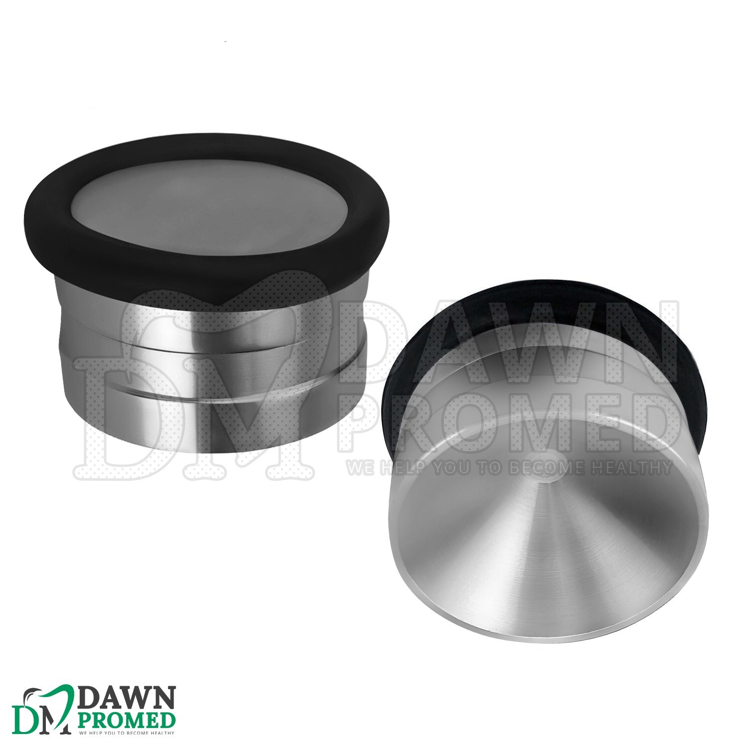6 Pcs Dental Implant Bone Mixing Amalgam Well Pot Set Non-Slip Base ...