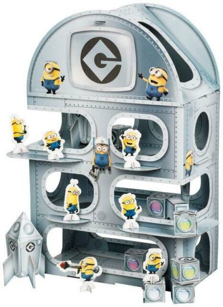 Despicable Me Build Your Own Minions House Set 19pc Character Game for ...
