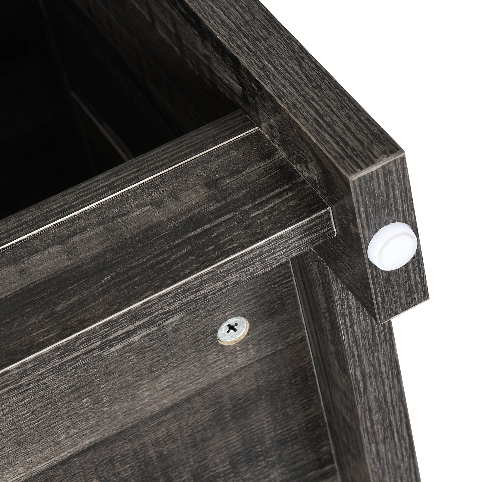 Square Coffee Table with Storage for Living Room Modern Center Cocktail ...