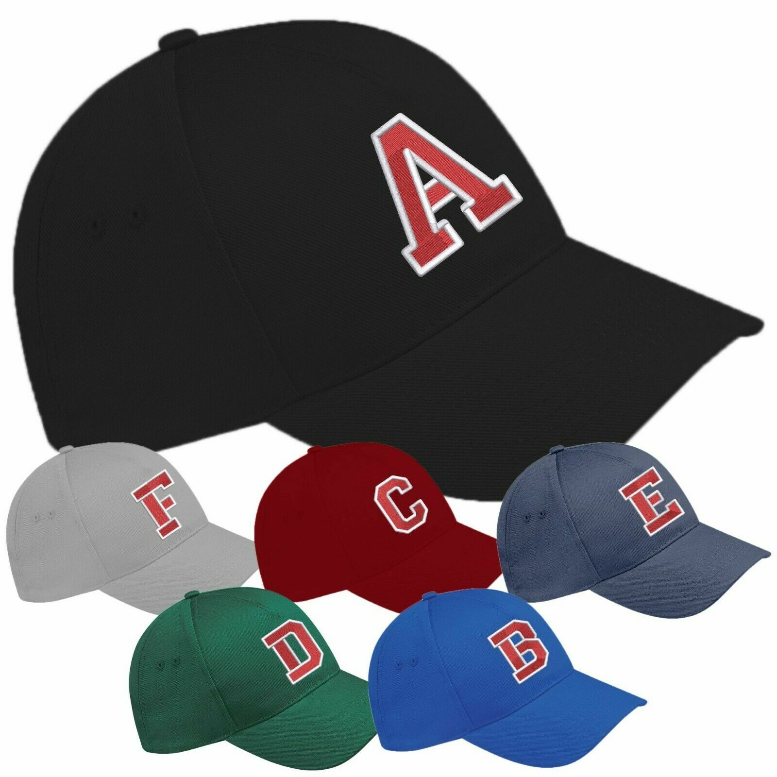 Personalised Embroidered A To Z Alphabet Letter Birthday Gift Men ...