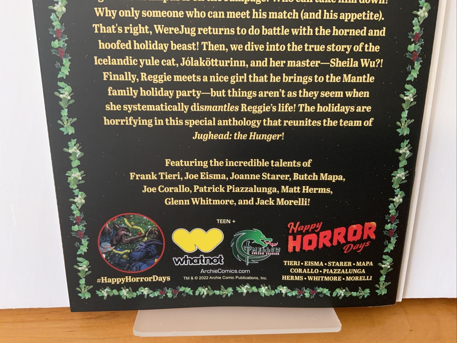 ARCHIE HAPPY HORROR DAYS #1 Virgin VAULT OF HORROR 35 Homage NM, Minty ...