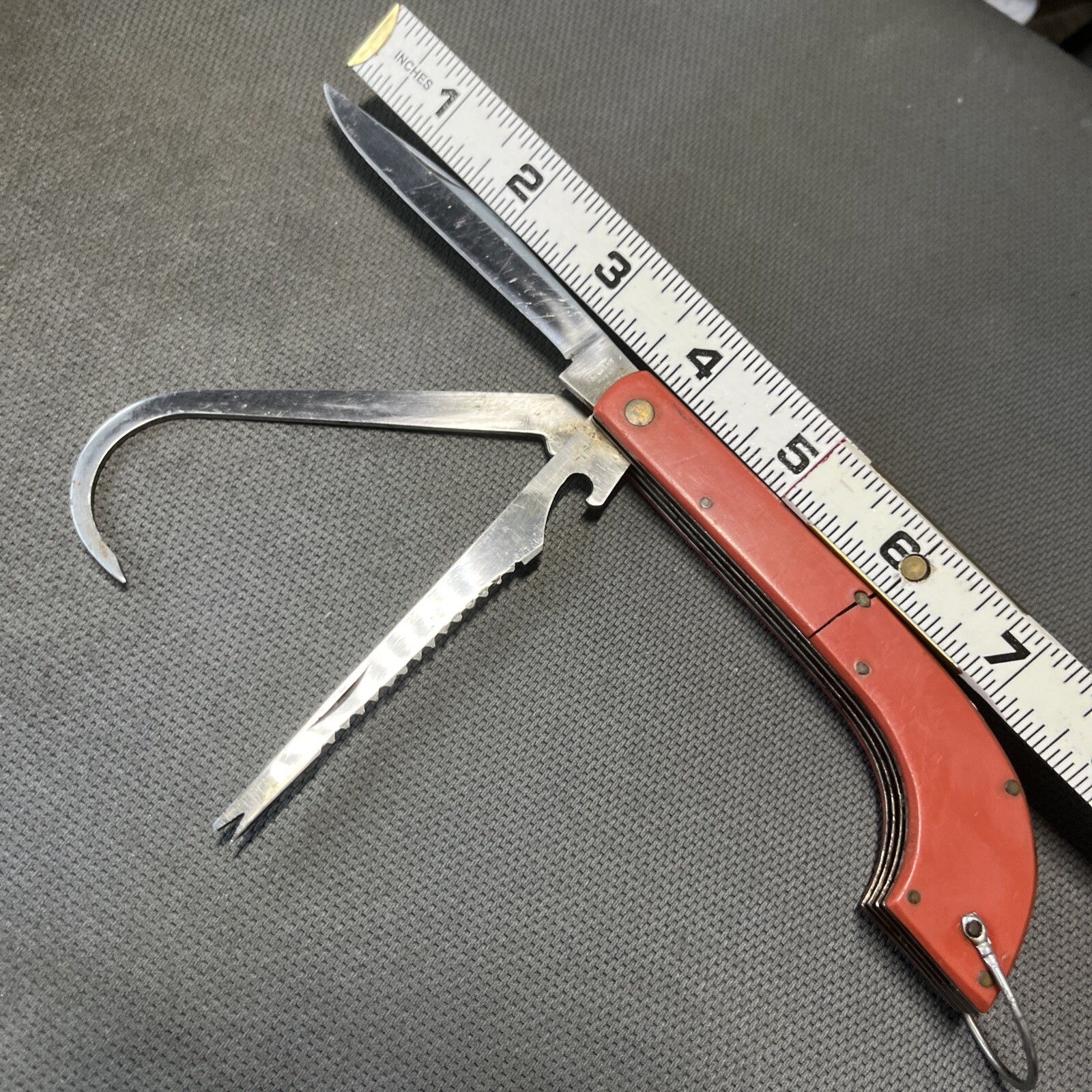 Best Made Co. Japan. Vintage Large Gaff Fish Knife. 1940s? Fishing Tool ...