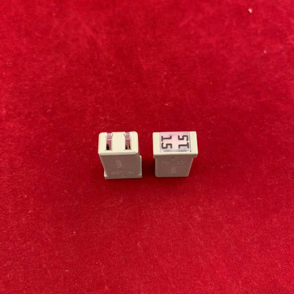 Set of 5: OEM Genuine LittelFuse Automotive M Case 15 Amp 32VDC MCASE ...