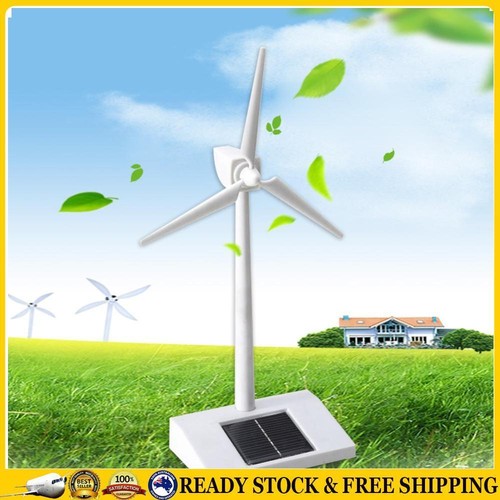 Solar Powered Teaching Windmill Props Rotatable 3D for School Display ...