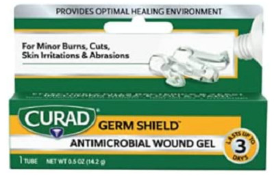 (3PK) Curad Germ Shield Antimicrobial Wound Gel, 0.5 Oz 884389123273VL ...