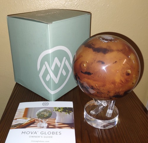 Mars 4.5 Inch MOVA Globe Solar Powered | eBay