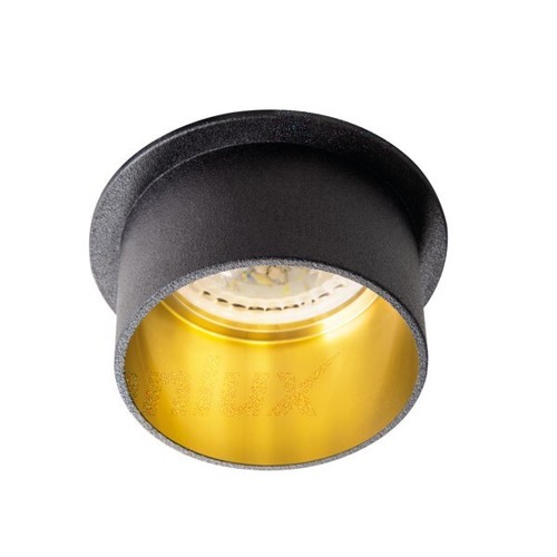 Kanlux Modern Black Brass Gold LED Spotlight Downlight Gold Spot Light ...