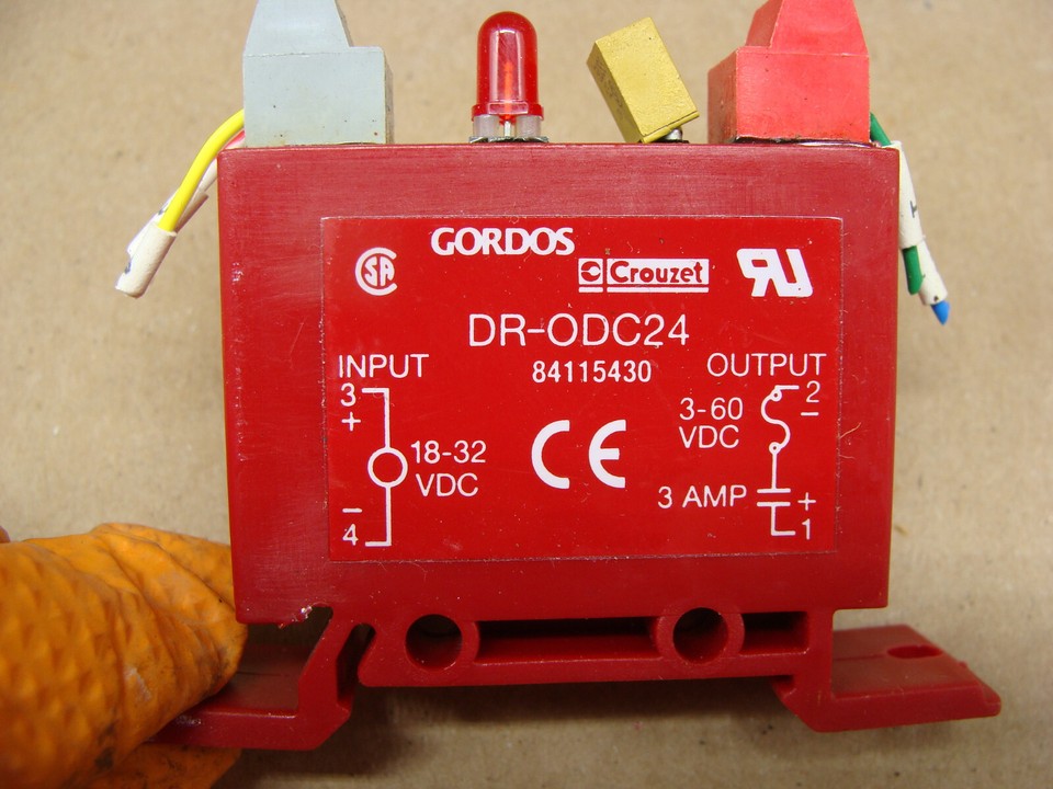 GORDOS DR-ODC24 SOLID STATE RELAY I/O MODULE - - LOT OF 2 | eBay