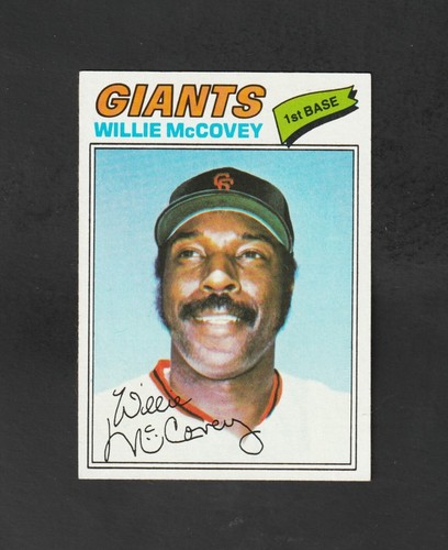 1977 Topps Willie McCovey #547 ~ Giants HOF ~~ Beautiful Card! | eBay
