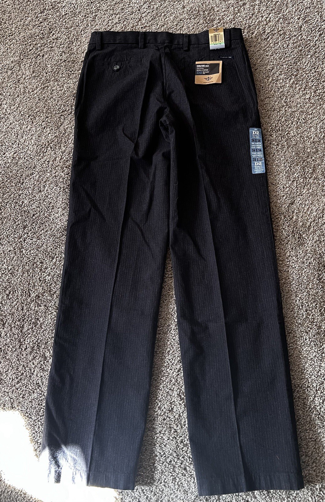 Dockers D2 Signature Khaki NWT Straight Pants Men's Size 34 X 34 Gray ...