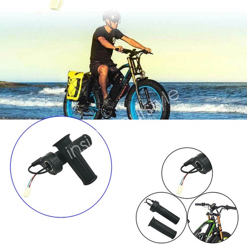 2X Electric Scooter Twist E-Bike Throttle Grip Speed Control Handlebar ...