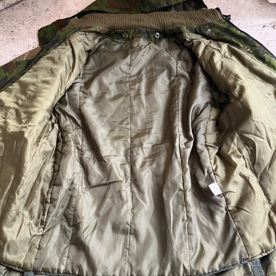 Lithuanian Military M05 Misko Camo Pattern Lined Winter Jacket | eBay