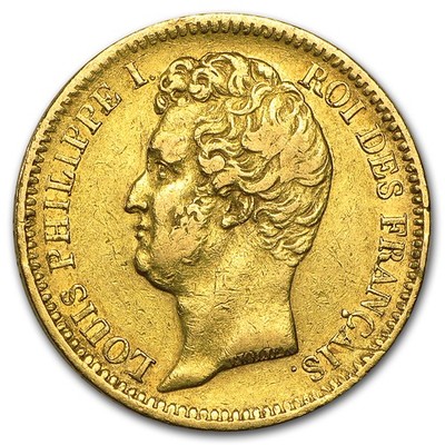 1830-1831 France Gold 20 Francs Louis Philippe I Avg Circ | eBay