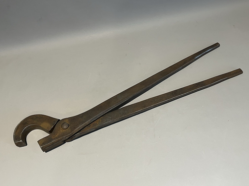 Antique Vintage 24" Railroad Rail Track Puller Pliers Tongs Railway ...