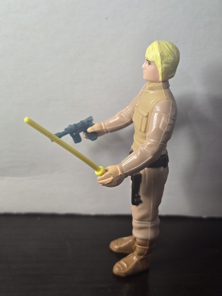Vintage 1980 Kenner STAR WARS * Luke Skywalker Bespin * BLONDE HAIR ...