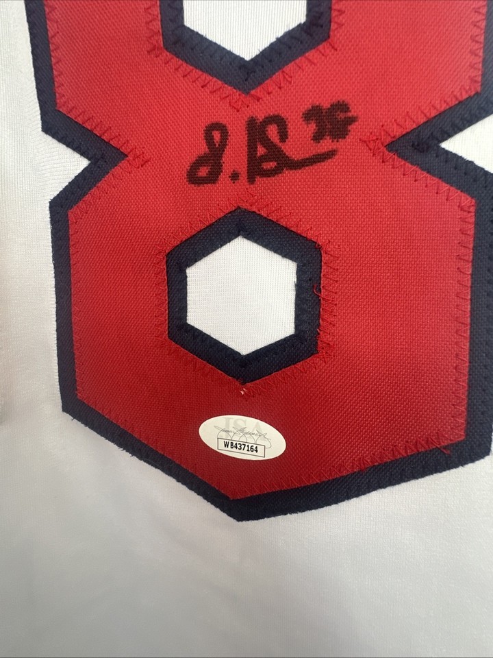 Steven Kwan Signed Autographed Cleveland Guardians White Baseball ...