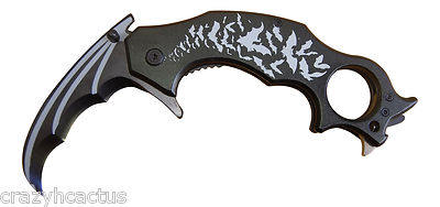 Batman Knife Karambit Hawkbill Tactical Assisted Opening Folding Blade ...