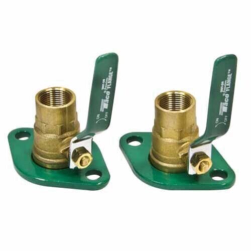 Taco SFL-075T Shut-Off Ball Valve Swivel-Flange Set 3/4 Inch NPT Lead ...