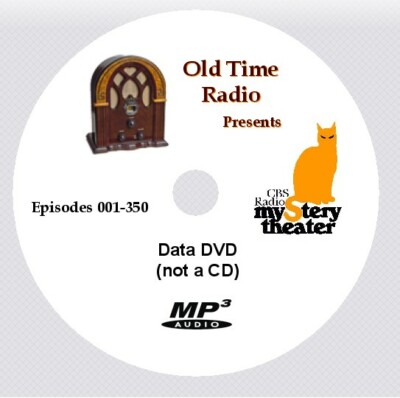 CBS Radio Mystery Theater, Episodes 001-350, MP3 DVD-R | eBay