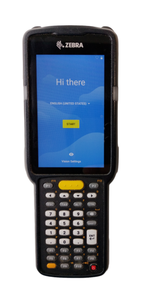 ZEBRA MC33 MC330K MC330K-G13HA3US01 Android 8 Factory Reset Barcode ...