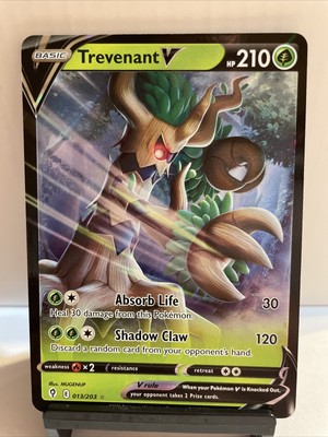 Pokemon Trevenant V 013/203 Holo Ultra Rare Evolving Skies Near Mint | eBay