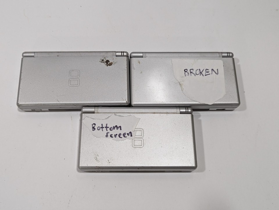 BROKEN Nintendo Ds Lite All Marked with issues Choose your Color REGION ...